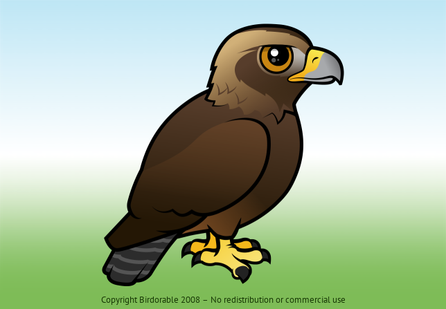 Meet the Golden Eagle: The Majestic Sky Hunter | Birdorable Birds