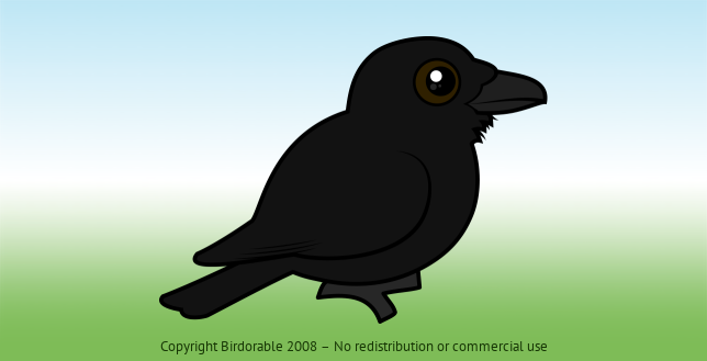 Meet the Clever and Mysterious Common Raven | Birdorable Birds