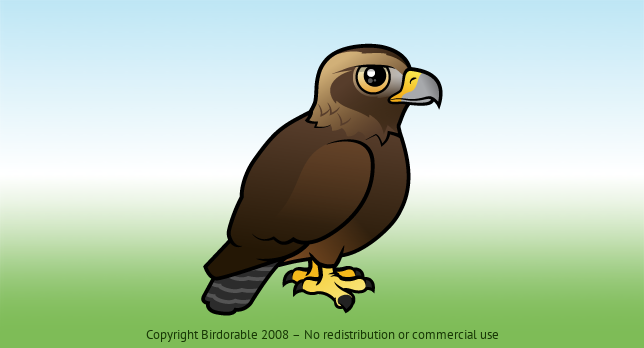 Meet the Golden Eagle: The Majestic Sky Hunter | Birdorable Birds