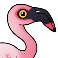 Lesser Flamingo - Pink Beauty of Saline Lakes | Birdorable Birds