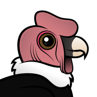 Cute Andean Condor by Birdorable