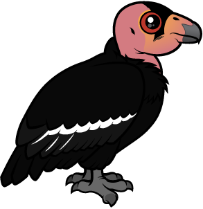 Cute California Condor by Birdorable