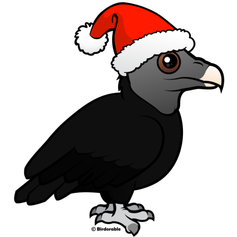 Birdorable Black Vulture Christmas T-Shirts & Gifts