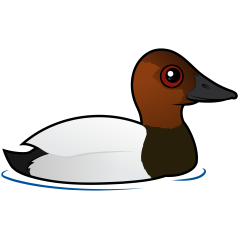 Birdorable Cute Canvasback Duck Gifts & Apparel