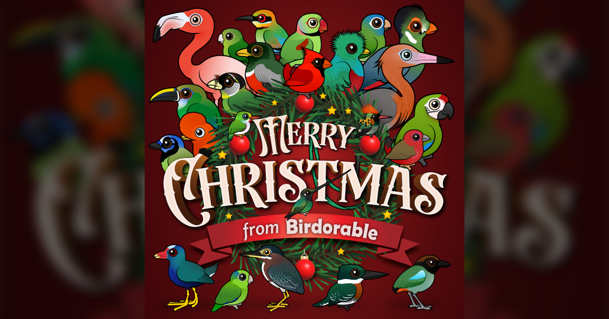 Wishing You a Merry and Bird-Filled Christmas from Birdorable