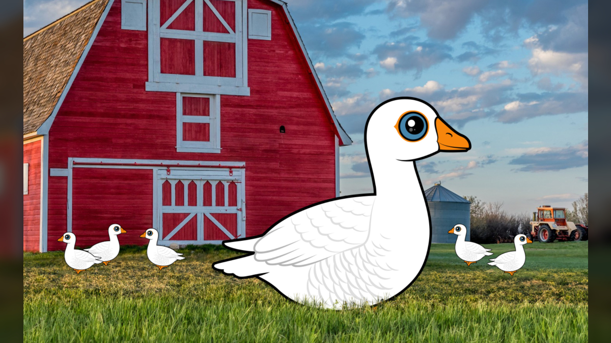 Birdorable's Blue-Eyed Beauty: The Embden Goose Joins the Flock