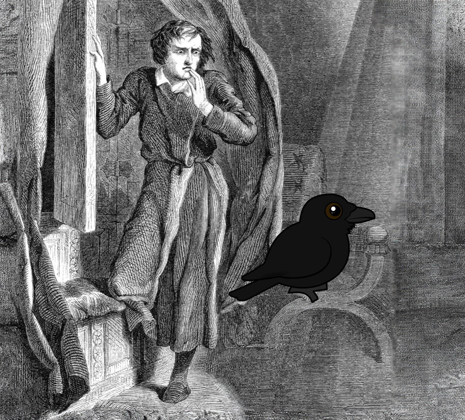 Quoth the Raven, 'Birdorable'