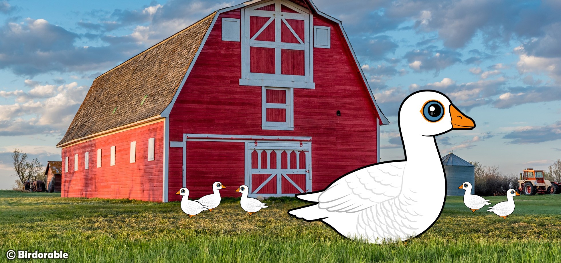 Birdorable's Blue-Eyed Beauty: The Embden Goose Joins the Flock