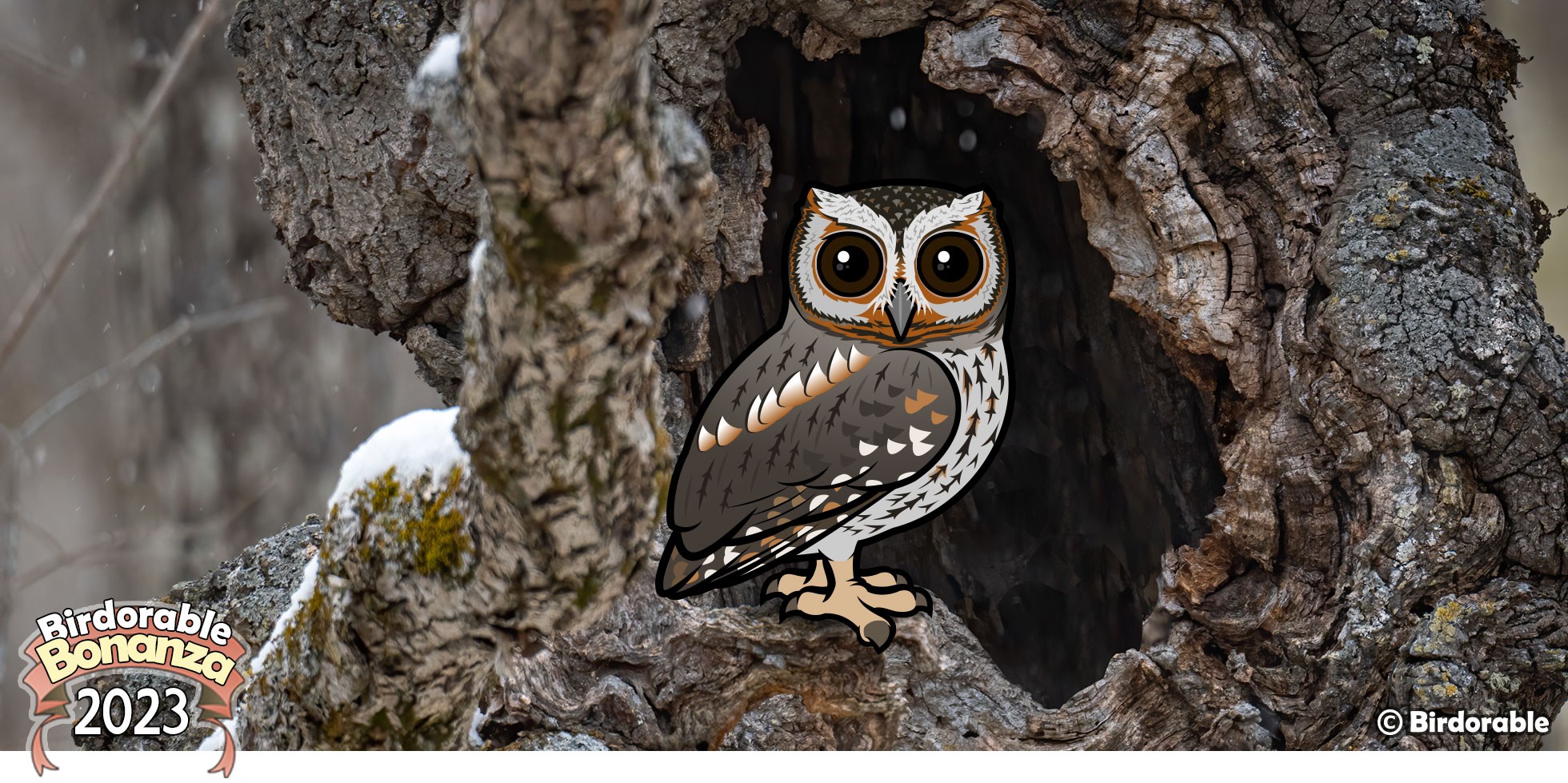 Exploring the World of the Flammulated Owl with Birdorable