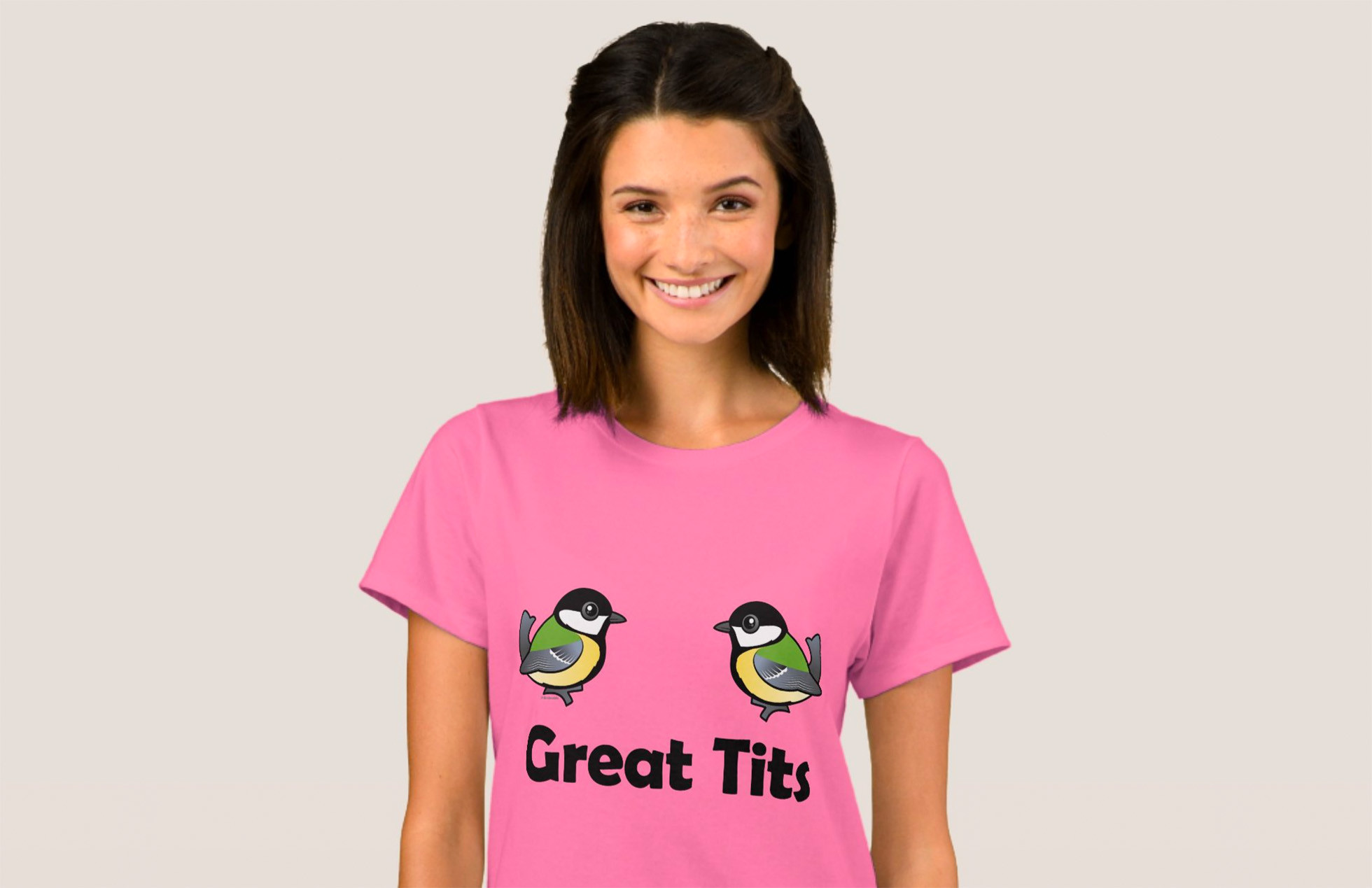 Great Tit T-Shirts by Birdorable: Where Birdwatching Meets Humor