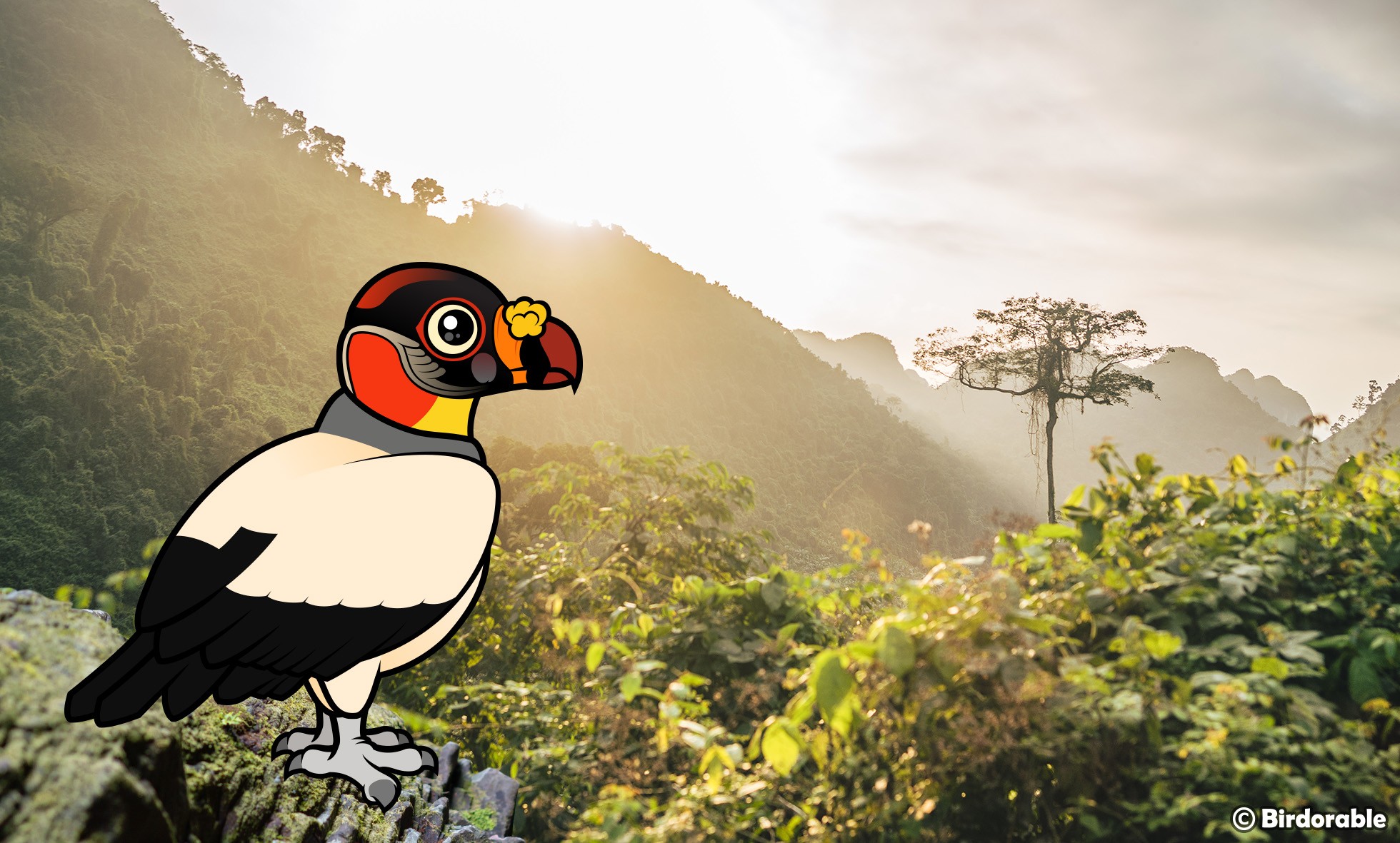 Meet the King Vulture: A Colorful Scavenger of the Americas