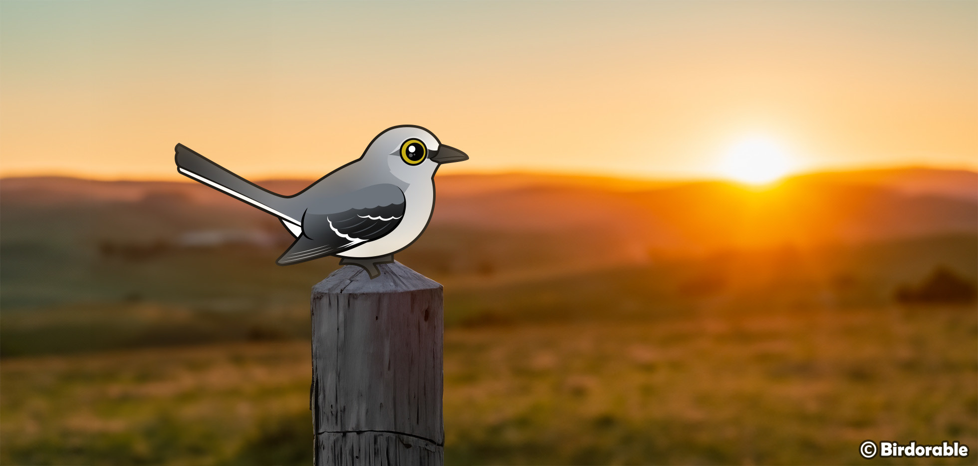 The Northern Mockingbird: Nature's Own Impersonator | Birdorable