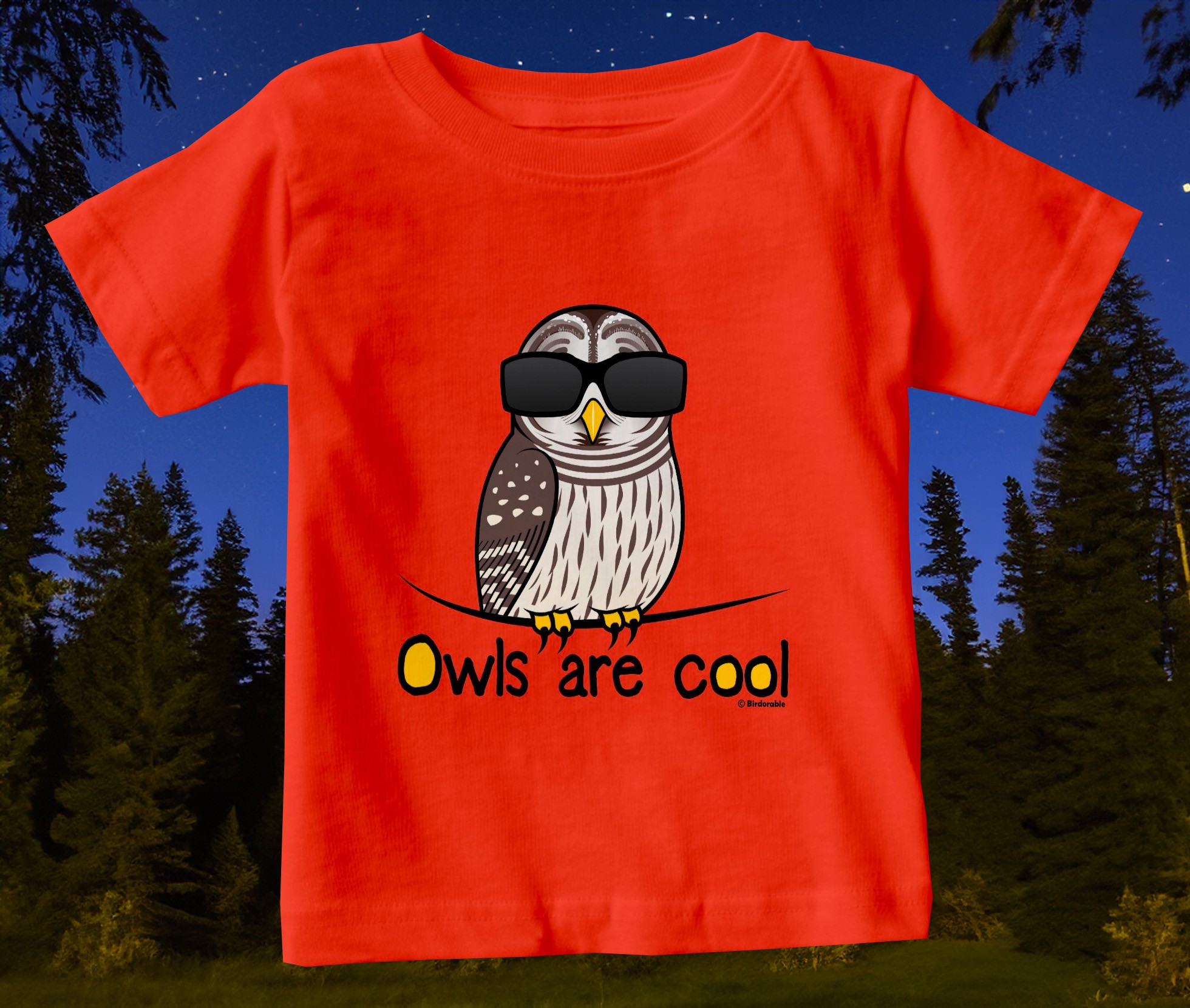 Find Your Inner Owl with the Birdorable 'Owls Are Cool' T-Shirt