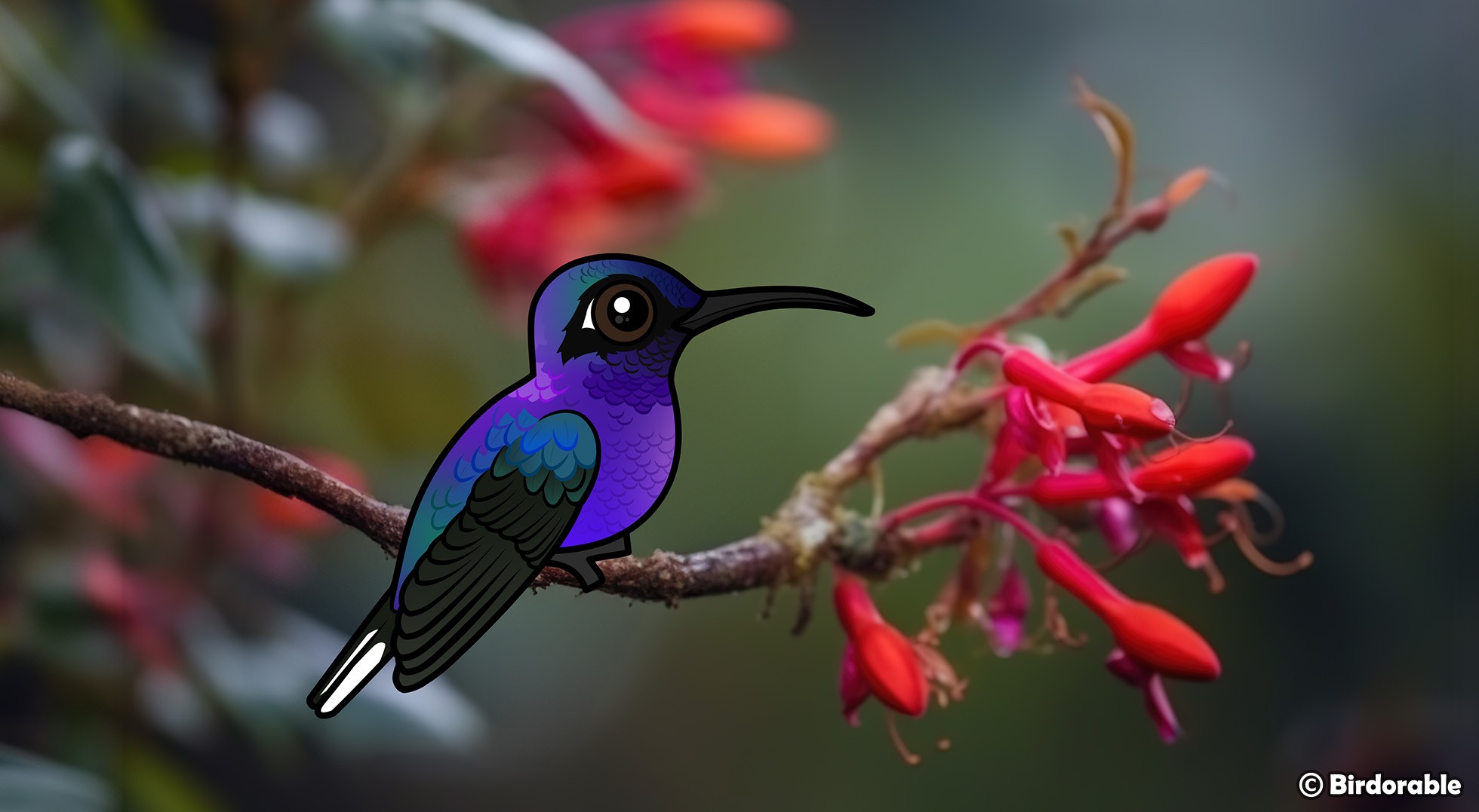 Meet the Magnificent Violet Sabrewing | Hummingbird Week