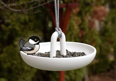 Meet the Cute Black-capped Chickadee by Birdorable