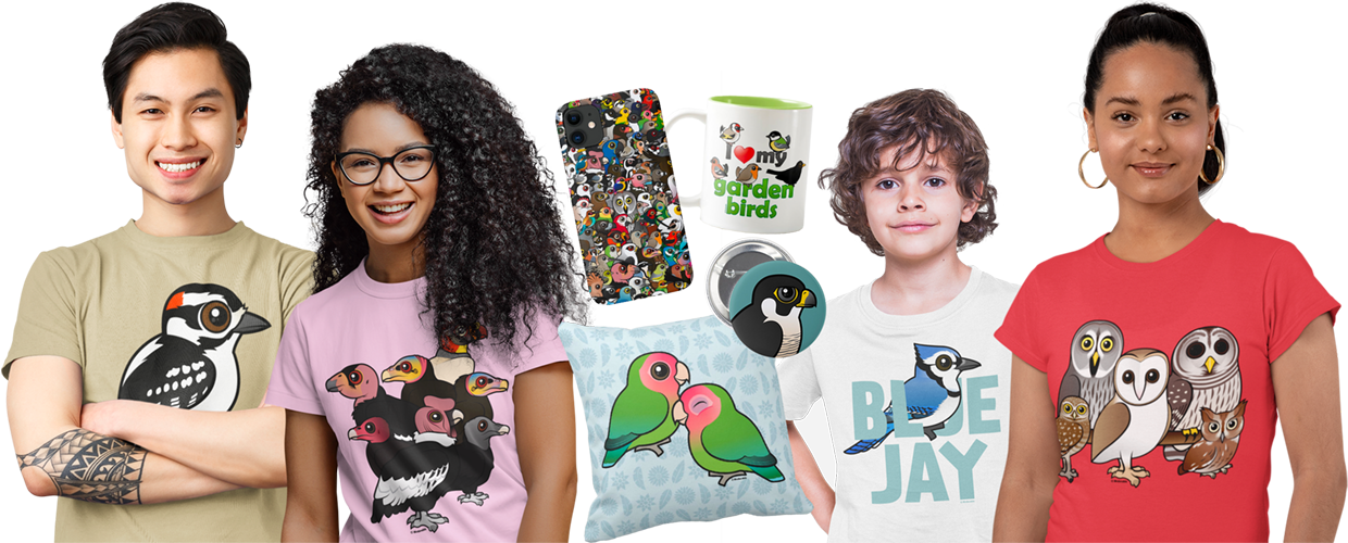 Birdorable – Unique Cute Bird Gifts & T-Shirts for Bird Lovers